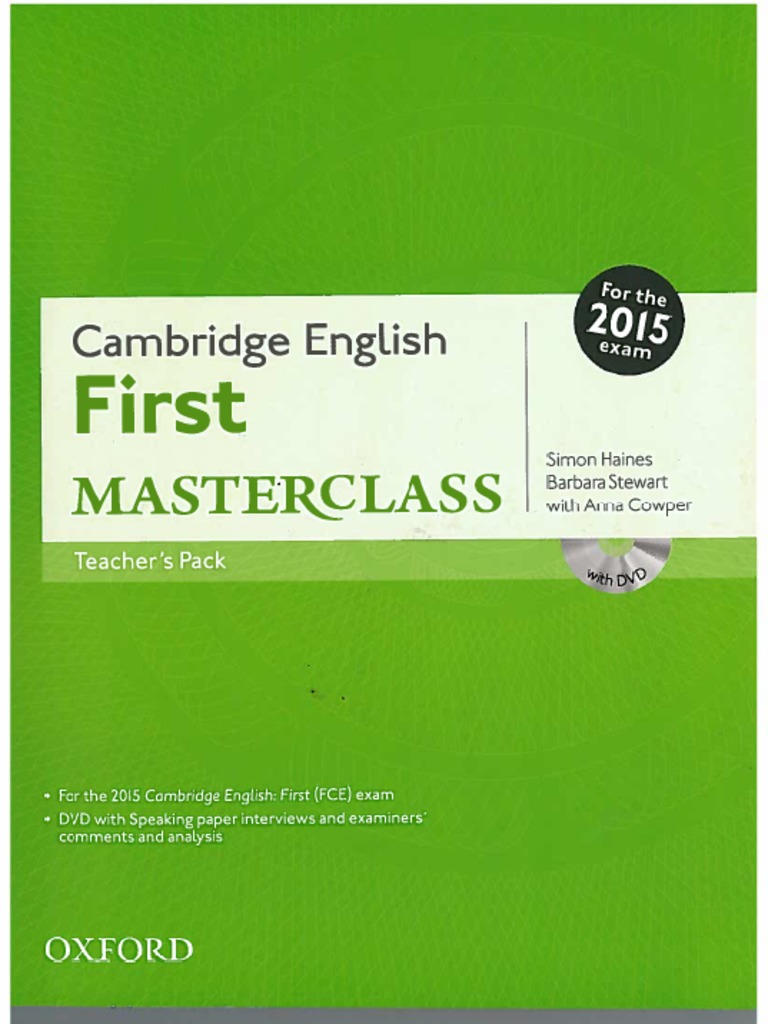 First Masterclass TEACHER'S Book 2015 PDF | PDF