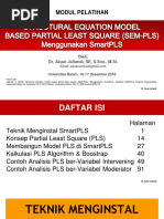 Goodness of Fit Model SEM PLS | PDF