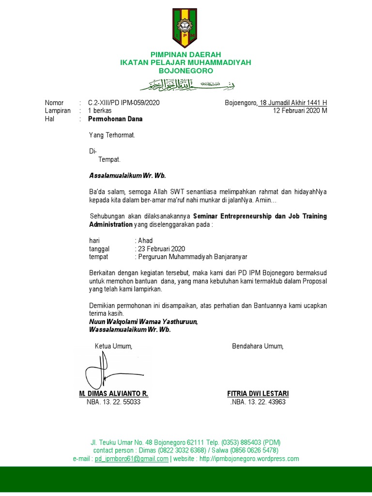 Surat Ipm | PDF