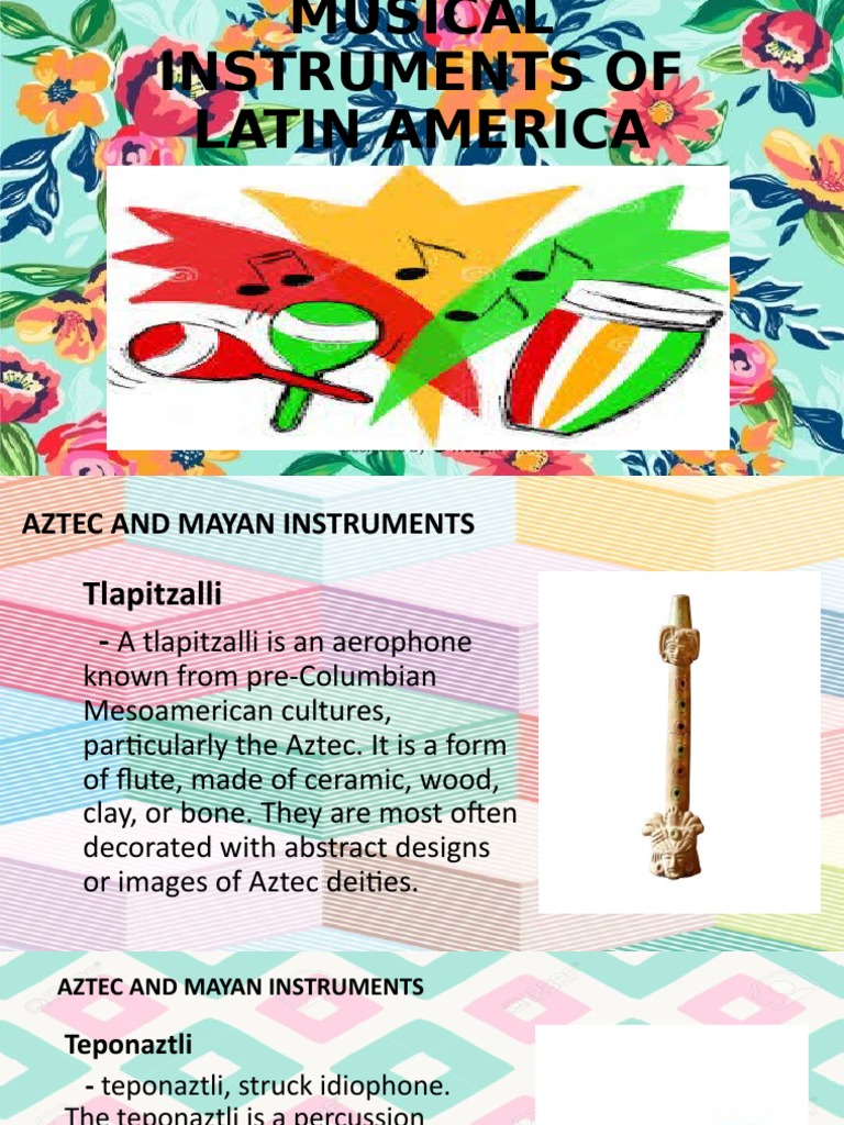 Latin American Musical Instruments | PDF | Art