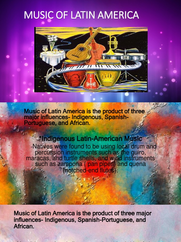 Major Influences on Latin American Music | PDF | Social Science | Art