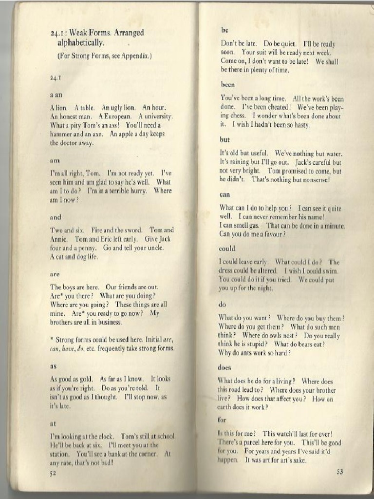 Modern English Pronunciation Practice PDF | PDF