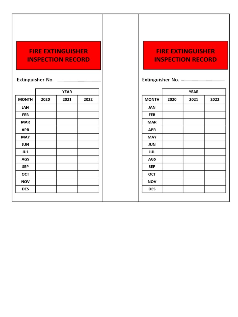 Kartu Kontrol Apar | PDF