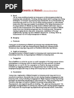 Pagsusuri Sa Akdang - Ang Kuwento Ni Mabuti | PDF