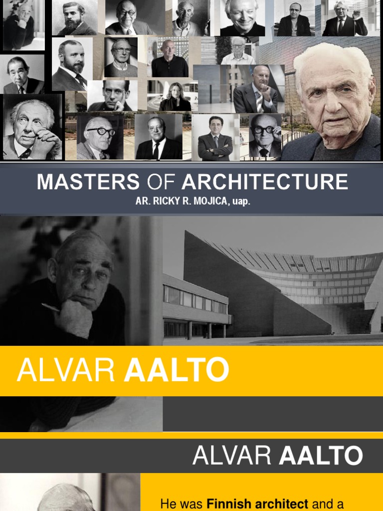 MASTERS OF ARCHITECTURE pt.1 | PDF