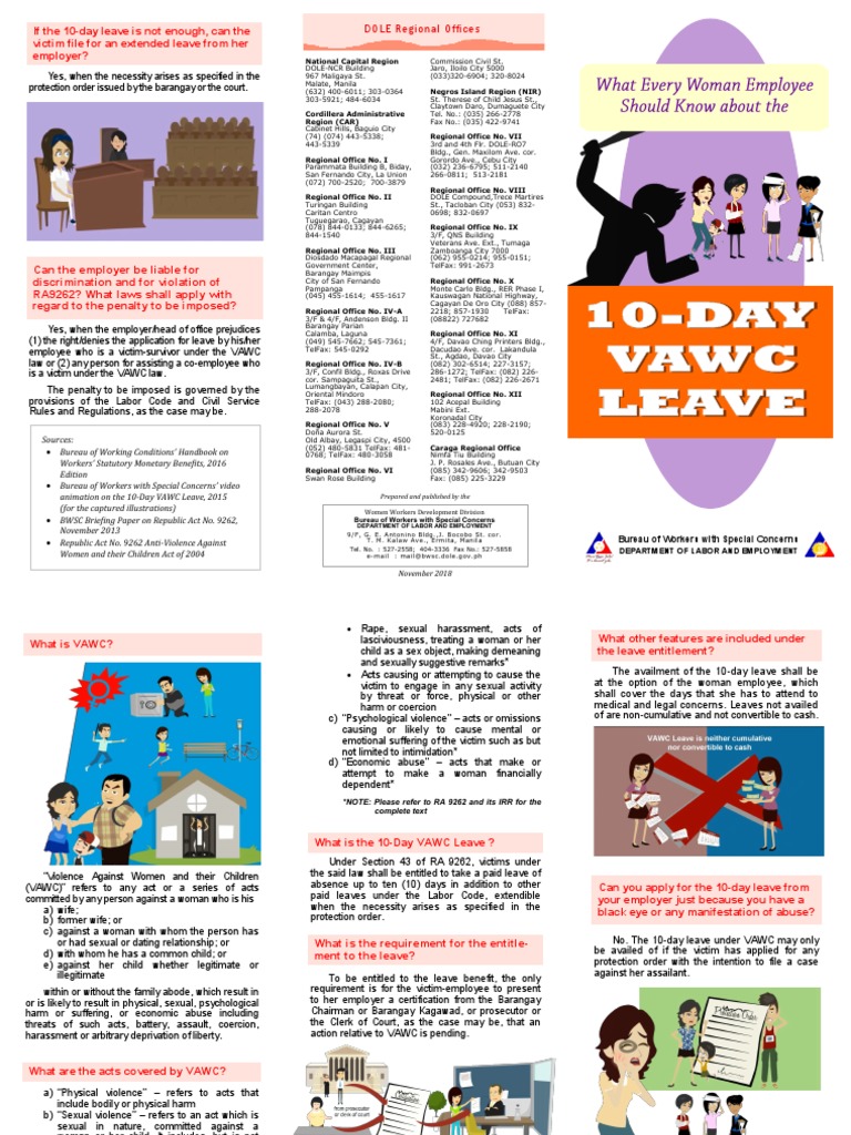 VAWC Brochure 2018 | PDF