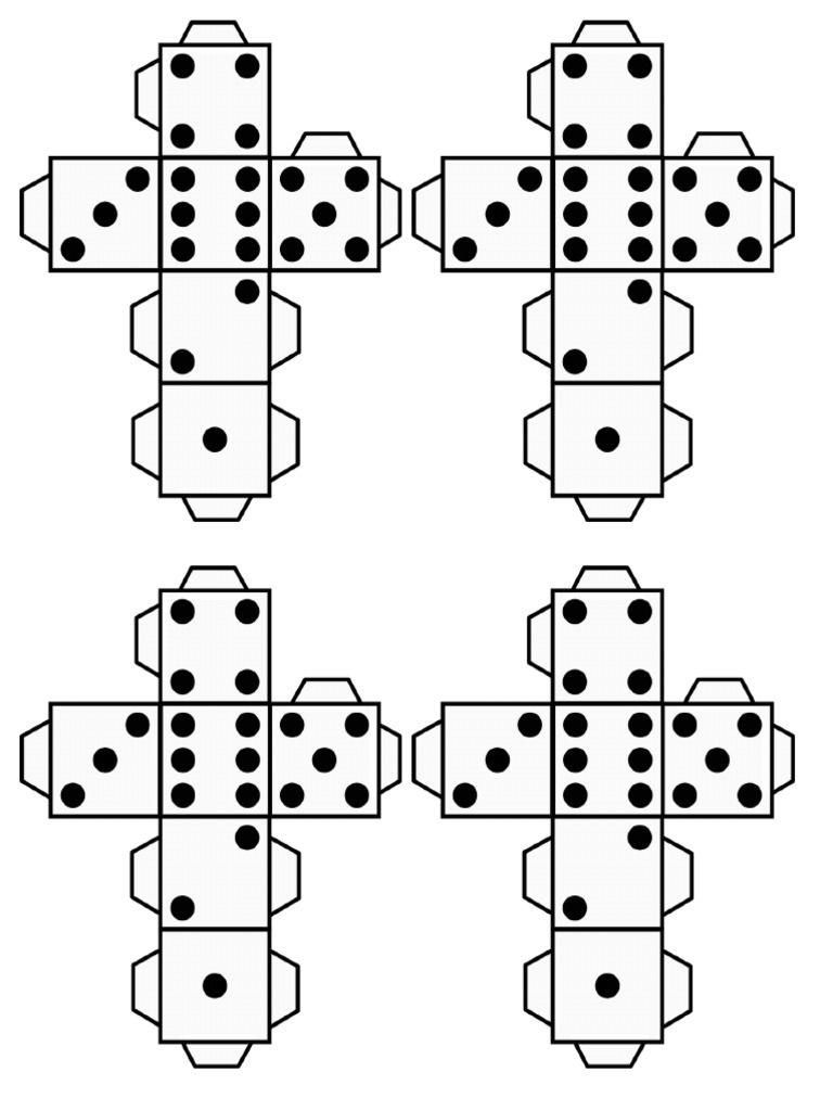 Dice Template | PDF