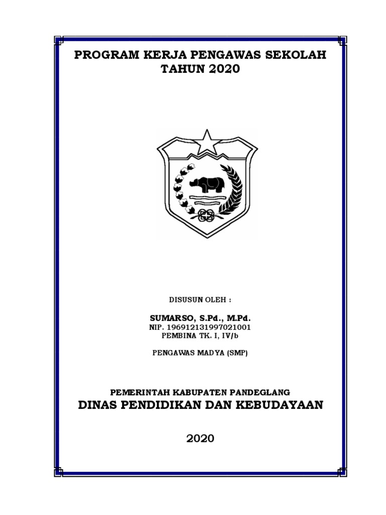 Program Kerja Pengawas Sekolah Tahun 202 PDF | PDF Program Kerja Pengawas Sekolah Tahun 202 PDF | PDF