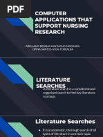 Informatics Application in Evidence Based Nursing Practice | PDF | Evidence Based Medicine ...