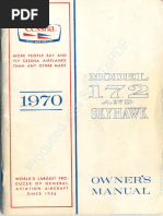 Cessna 172M 1976 POH | PDF