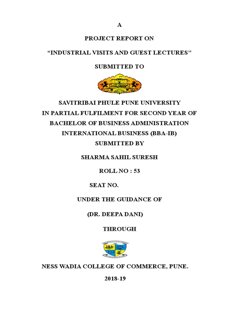 Industrial Visits | PDF