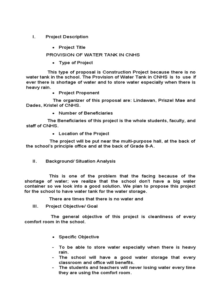 Project Proposal | PDF