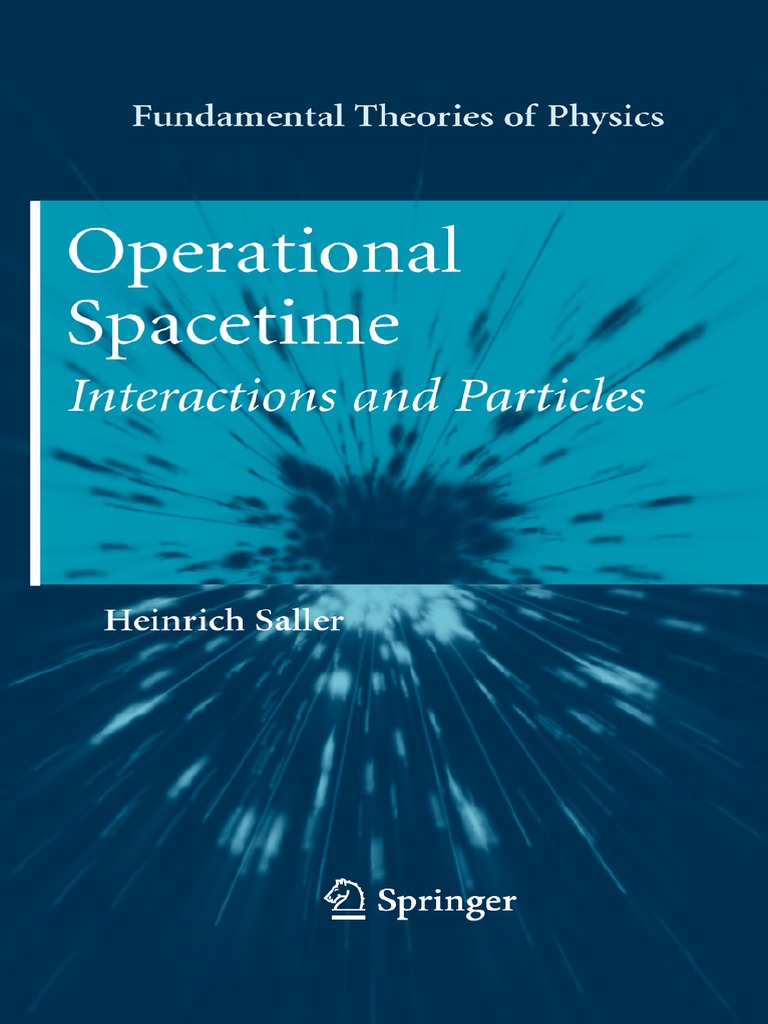 Operational Spacetime PDF | PDF