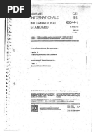 IEC 60044-1: Current Transformers Standards | PDF