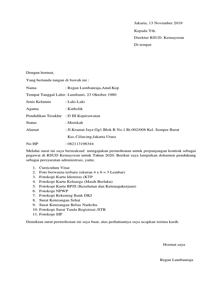 CV RSUD KEMAYORAN Muzda | PDF