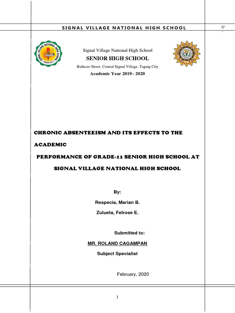 Thesis Pagbasa | PDF | Wellness