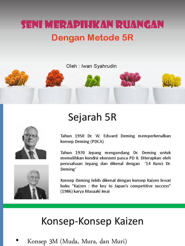 Metode 5R untuk Ruangan Rapi dan Bersih | PDF