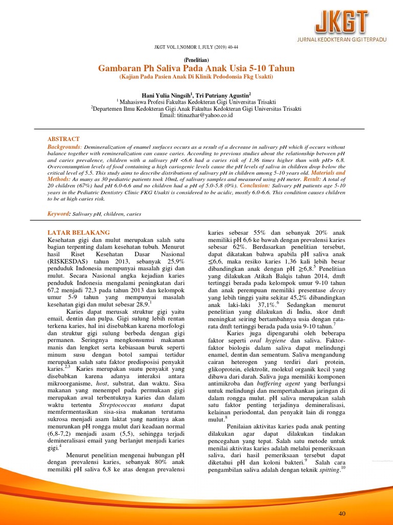 Gigi Anak PDF | PDF