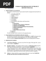 GTU Project Report - Format | PDF