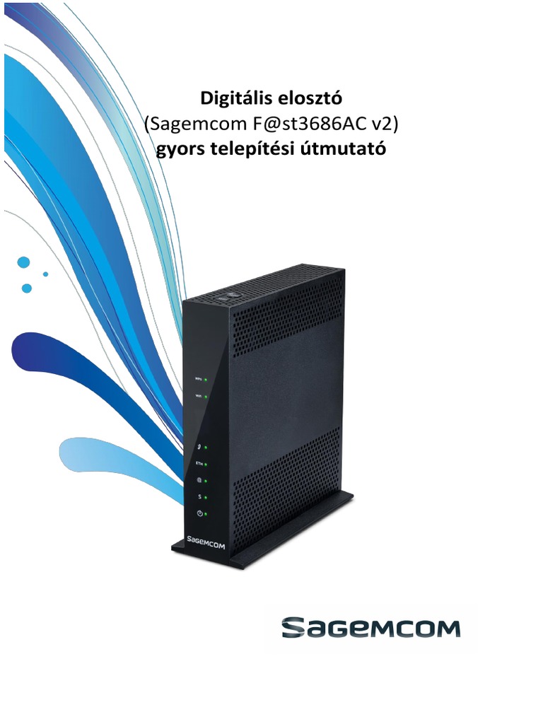 Sagemcom F3686ac v2 User Guide | PDF