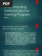 NSTP - CWTS Vision, Mission & Core Values | PDF | Social Science