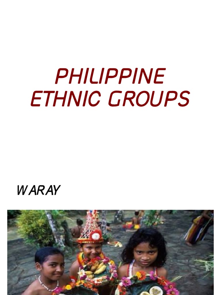 Philippine Ethnic Groups | PDF