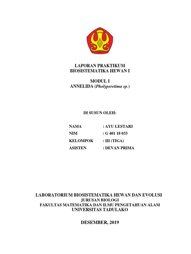 Anatomi Cacing Tanah Annelida | PDF