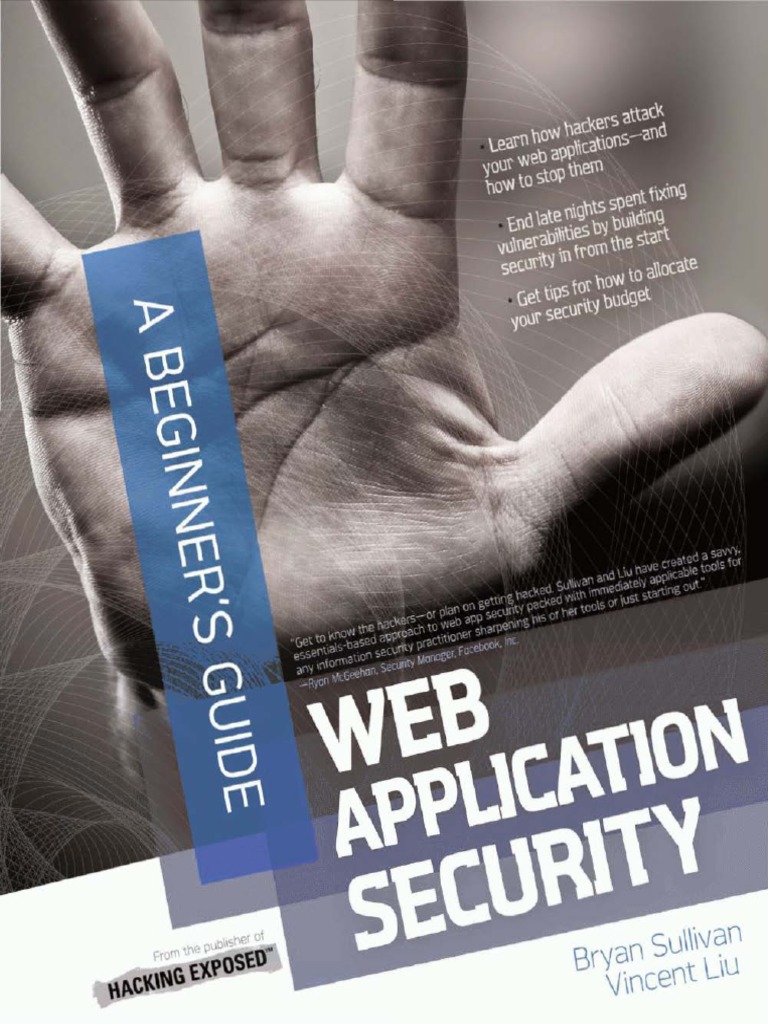 2012 - Web Application Security A Beginer Guide | PDF | Computers