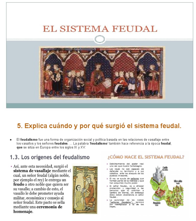 El Feudalismo Ej5 | PDF | Política | Clásicos