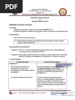 Grade 10 Performance Task Sa Araling Panlipunan 10 | PDF