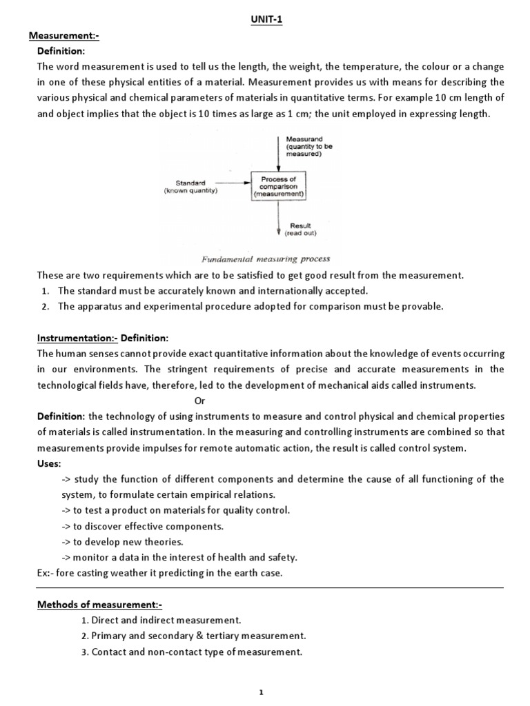 Instrumentation Notes | PDF