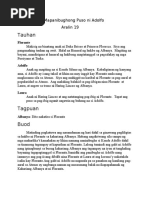 Kay Selya (Florante at Laura) | PDF