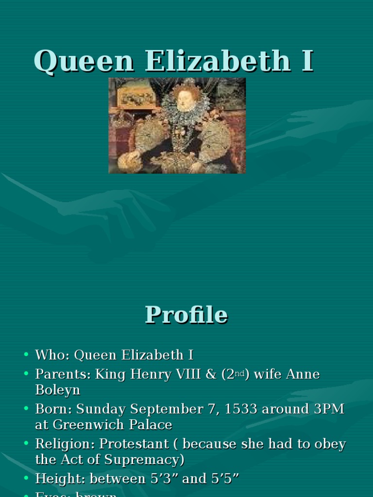 Queen Elizabeth I: Life and Legacy | PDF | Classics