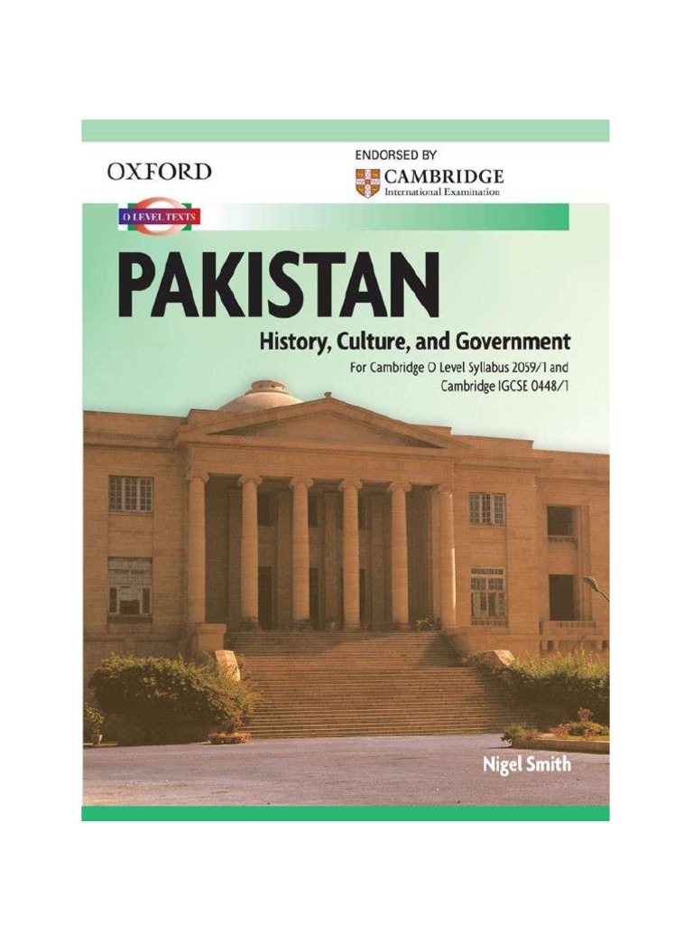 Pakistan Studies by Nigel Smith | PDF