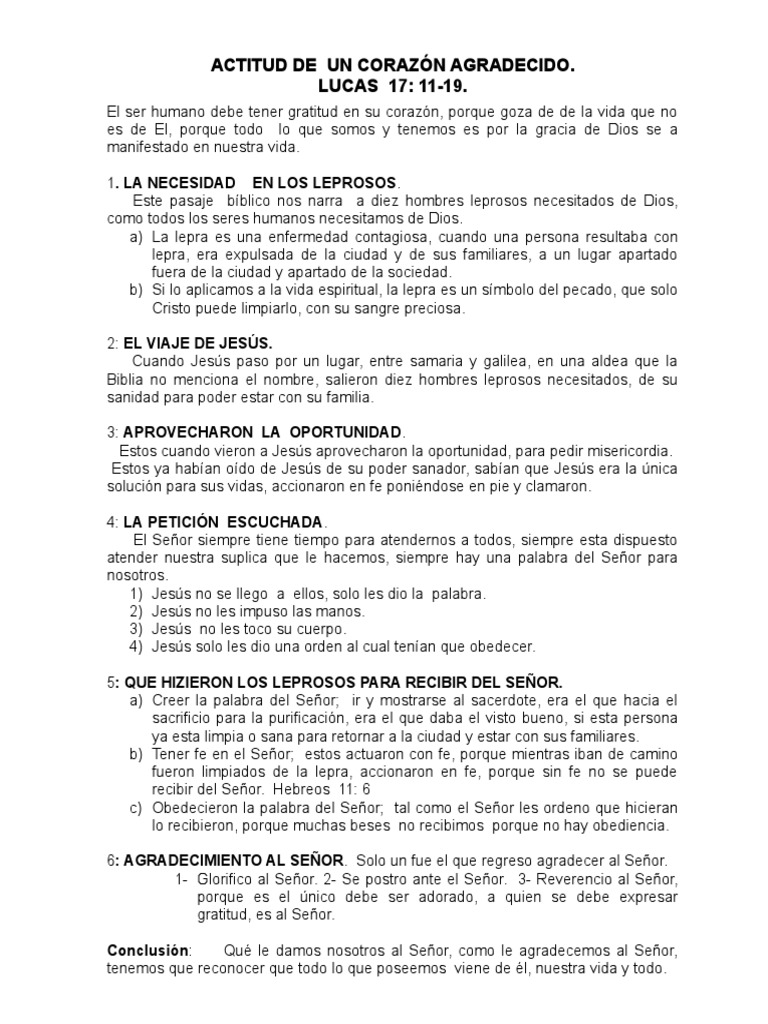 Actitud de Un Corazón Agradecido | PDF | Filosofía | Historia