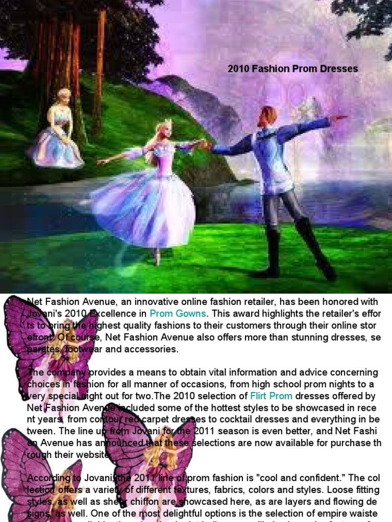 2010 Prom Dress Trends and Styles | PDF | Social Science | Lifestyle