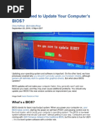 Fujitsu DeskView BIOS Management BIOS Update Tutorial | PDF | Bios | Installation (Computer ...