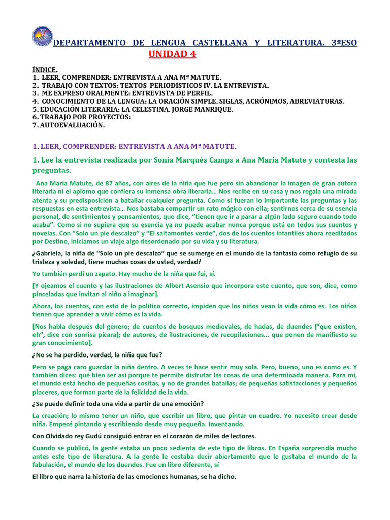 Unidad 4 | PDF