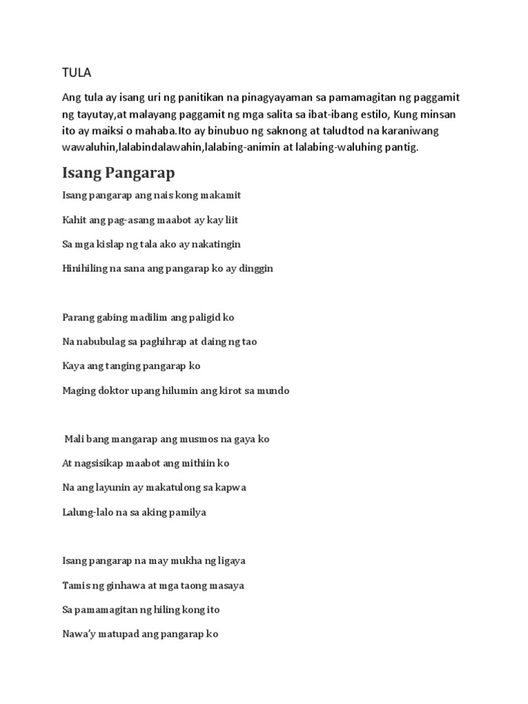 TULA | PDF