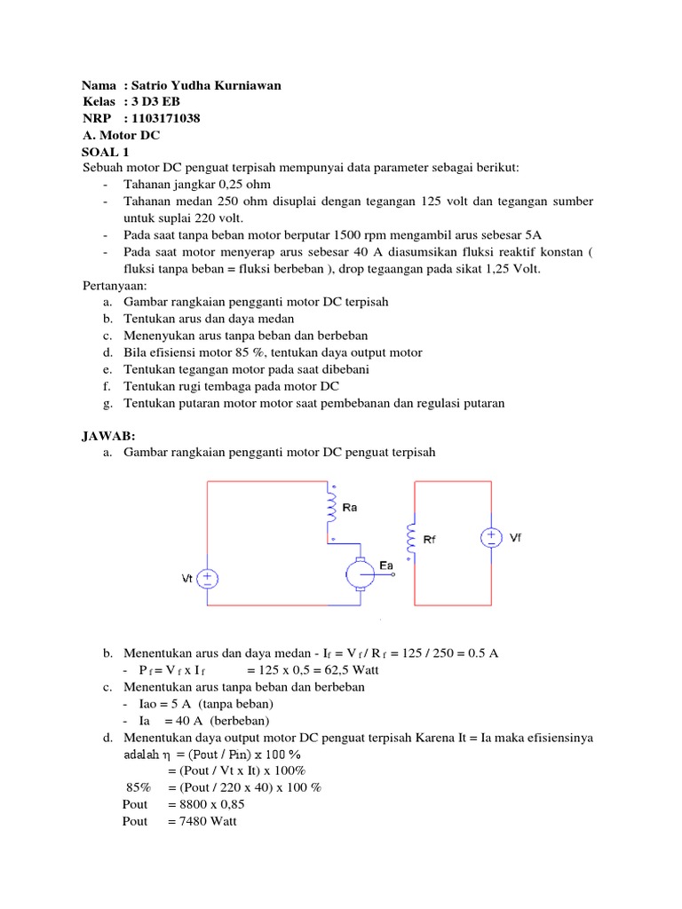Soal Elin DC AC | PDF