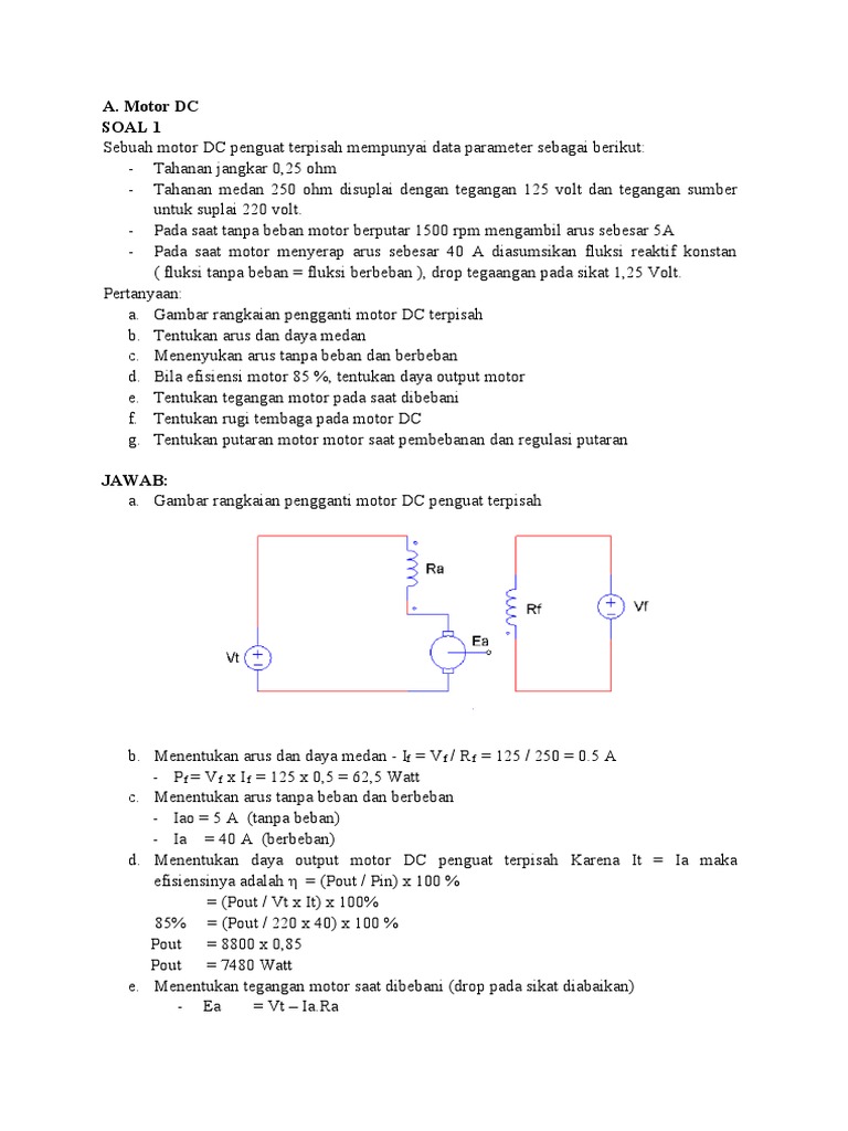 Soal Elin DC AC | PDF
