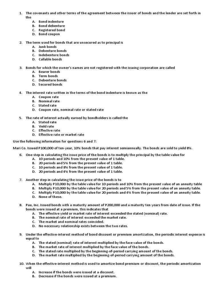 Bond Issuance and Accounting Basics | PDF