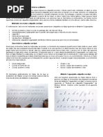 Guía Lettering Iniciación PDF | PDF