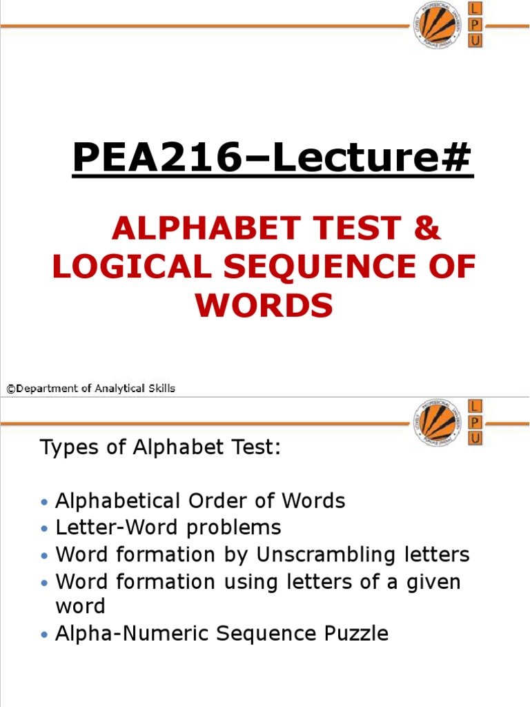 A10786564748 - 2113699 - 309 - 2009 - 2. UNIT - 6I Alphabet Test ...