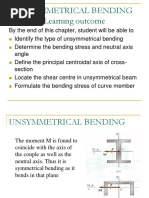 Theory of Simple Bending - Full1 | PDF | Bending | Beam (Structure)