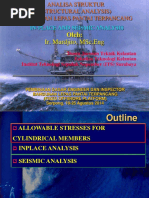 Primary Design of An Offshore Jacket Structure in English Channe | PDF ...