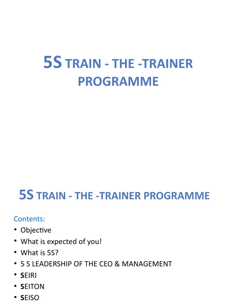 JASTECA 5S Requirment | PDF