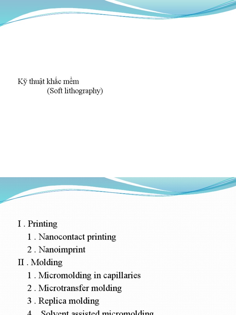 Soft Lithography | PDF