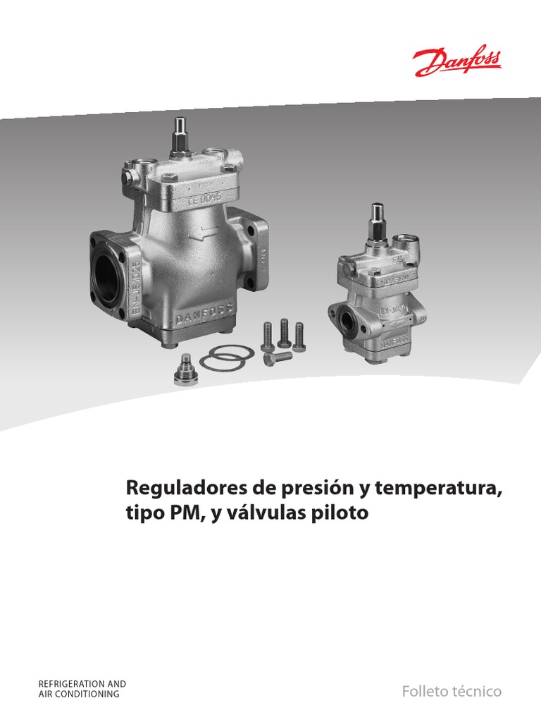 Válvula PM Danfoss PDF | PDF | Presión | Mecánica de fluidos