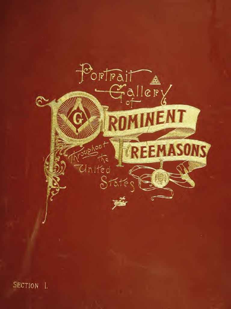 A Portrait Gallery of Prominent Freemasons, Vol.1 (1892) PDF | PDF ...